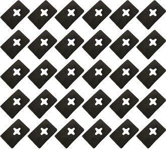 Westmark 30 Ersatz-/Abstreifeinsätze/Gummi-Plättchen für Kirschentkerner und Pflaumenentsteiner Steinomat, 40622250