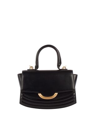 Usha Henkeltasche Damen schwarz