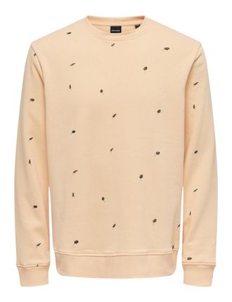 Only & Sons ONSDAVE REG AOP Crew Neck Sweat CS