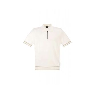 HUGO BOSS Homme, Tops, Blanc, Taille: XL Boss - Hauts > Polo Chemises