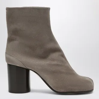 Maison Margiela Tabi-Stiefeletten in Taupe aus Wildleder