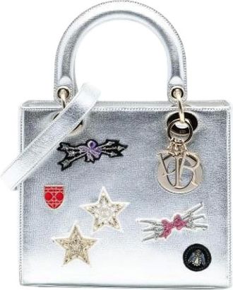 Dior Pre-owned Lady Dior - Femme - Pre-owned - Gris - Taille: ONE Size
