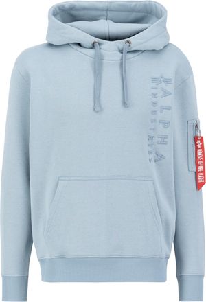 Alpha Industries Herren EMB Hoody, Greyblue, XXL