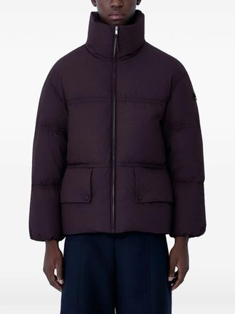Moncler x Jil Sander logo padded jacket - Violett