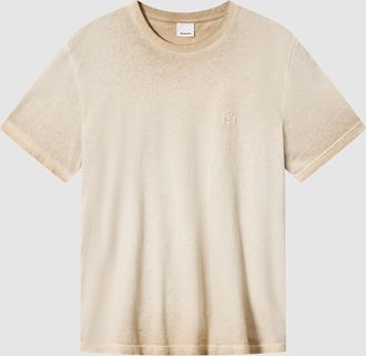 Isabel Marant Tee Shirt Homme Honore Beige