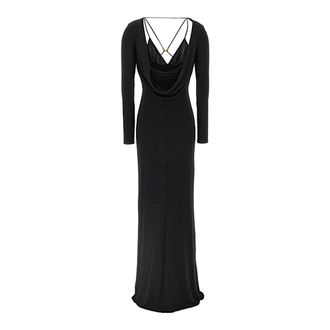 Elisabetta Franchi Damen, Kleider, Schwarzk, MGr&ouml;&szlig;e