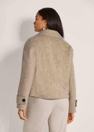 Madeleine Outdoorjacke Caban-Jacke mit breitem Reverskragen Eleganter Klassiker, maritim inspiriert