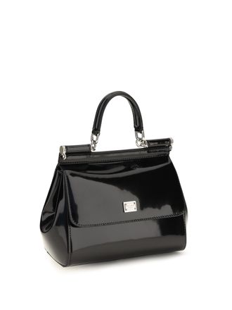 Dolce & Gabbana Sicily Shoulder Bag - Black