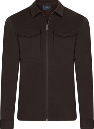 Cavallaro Zeradino Overshirt - - Jackets - Herren - Braun - S