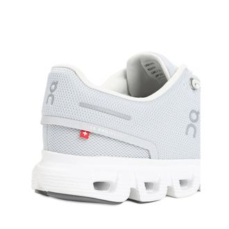 On Running Mens Sneakers Cloud 6 White Outer: Fabric Trainers