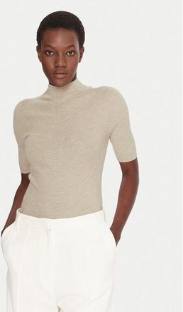 HUGO BOSS Rollkragenpullover Faleri 50542885 Beige Regular Fit