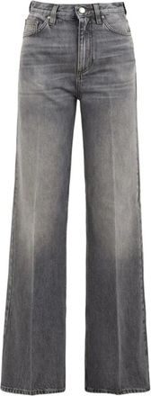 Don the Fuller Femme, Jeans, Gris, Taille: W30 West Flare Jeans