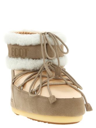 Moon Boot Icon Low Pearly Plus Boots - Beige
