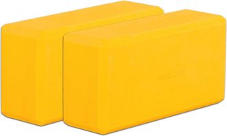 Yogistar Yogablock Yogiblock Basic - 2er-set Gelb