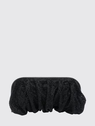 Benedetta Bruzziches Pochette Venus La Grande en maille de cristal drap&eacute;e
