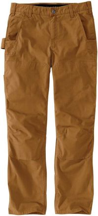Carhartt Work in Progress Herren Steel Rugged Flex Relaxed Fit Ripstop Double-front Work Utility Pants, Carhartt Brown, 34W / 32L EU