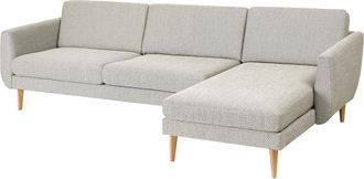 IKEA SMEDSTORP 4er-Sofa mit Récamiere