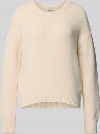 Milano Oversized Fit Strickpullover mit Rundhalsausschnitt