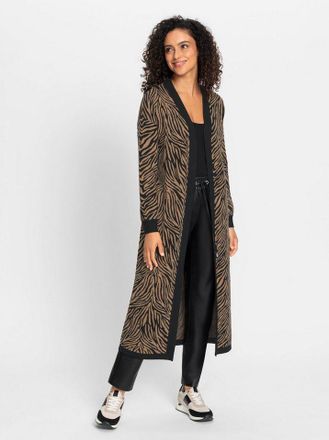 Witt Strickjacke Strickmantel Langarm Jacquard