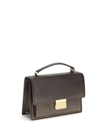 Golden Goose Womens Venezia Handbag Testa Di Moro Calf Leather Bos Taurus Handbags Hand Bags