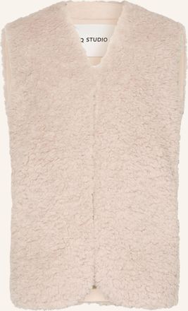 IQ Studio Iq Studio Kunstfell-Weste beige