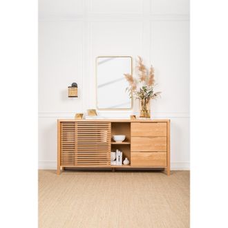 Ars Natura home24 Sideboard 180 cm 180 x 88 x 45cm Braun/Braun