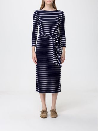 Ralph Lauren Robe Femme couleur Bleu