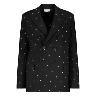 Red Valentino Damen, Jacken, Schwarzk, XSGr&ouml;&szlig;e