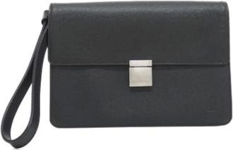 Louis Vuitton Sac pochette vintage doccasion - Homme - Pre-owned - Noir - Taille: ONE Size