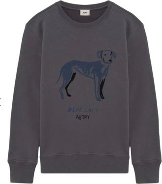 Autry Homme, Sweatshirts et sweats &agrave; capuche, Gris, Taille: L Felpa