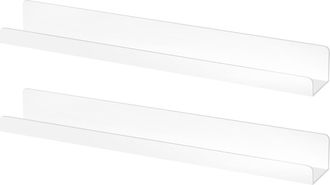 Generico Magnetisches Regal f&uuml;r Whiteboard, schwebender St&auml;nder f&uuml;r B&uuml;cher aus Metall, 2 St&uuml;ck f&uuml;r Tafel, Schulmaterial, Lehrer, Kinder, B&uuml;ro