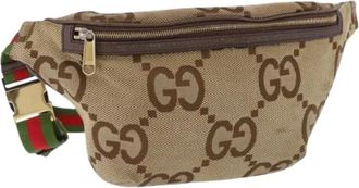 Gucci Sac bandouli&egrave;re vintage Gucci Pre-owned en toile GG - Femme - Pre-owned - Beige - Taille: ONE Size