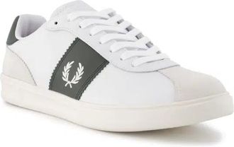 Fred Perry Herren Sneaker weiß Glattleder