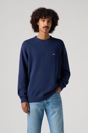 Levi's Classic Housemark Crewneck Sweatshirt - Herren - Blau / Blau
