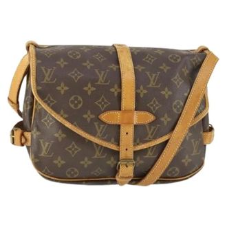Louis Vuitton Sac bandouli&egrave;re vintage en cuir Pre-owned - Femme - Pre-owned - Brun - Taille: ONE Size