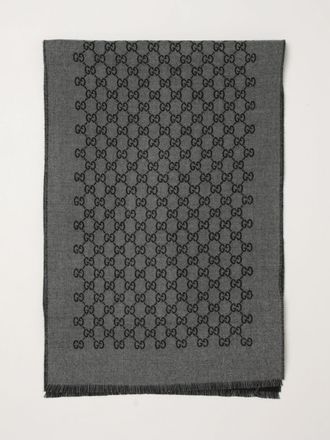 Gucci &Eacute;charpe en pure laine &agrave; logo all-over