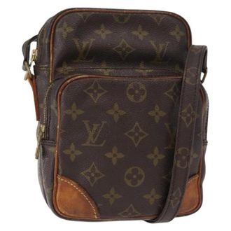 Louis Vuitton Sac bandouli&egrave;re en toile Pre-owned - Femme - Pre-owned - Brun - Taille: ONE Size