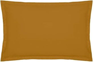 Atmosphera Atmosphera - Taie doreiller - Coton - mordoré - 50x70 cm