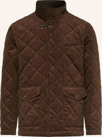 Fay Steppjacke Aus Cord braun