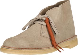 Clarks Schn&uuml;rstiefel Desert Boot Sand Suede