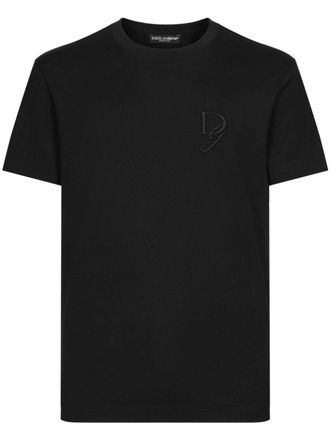 Dolce & Gabbana t-shirt à col ras du cou - Noir