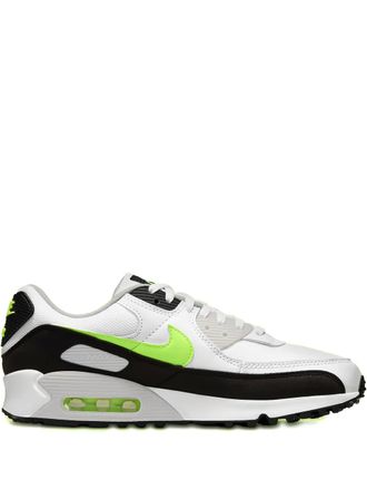 Nike baskets Air Max 90 Green - Blanc