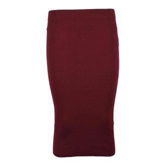 KANGRA Strickrock - - Skirts - Damen - Rot - S
