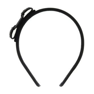 Ferragamo Vara Schleifen-Haarband - - Accessories - Damen - Schwarzk - ONE SIZE