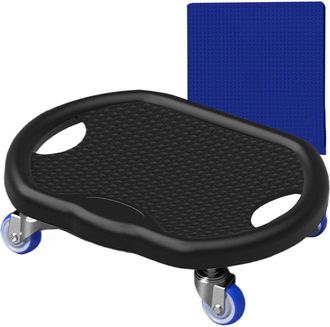Generic AB Roller Board - leiser Bauchrollen-Trainer, Fitnessgeräte mit Herzwiderstand, kompakte Trainingsausrüstung, langlebige Trainingsmaschine | Bauchgewi