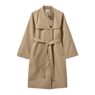 Sofie Schnoor Klassischer Trenchcoat Kamel - - Coats - Damen - Braun - M