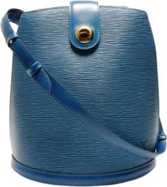 Louis Vuitton unisex, Pre-owned, Bleu, Taille: ONE Size Sac bandouli&egrave;re Epi Pre-owned
