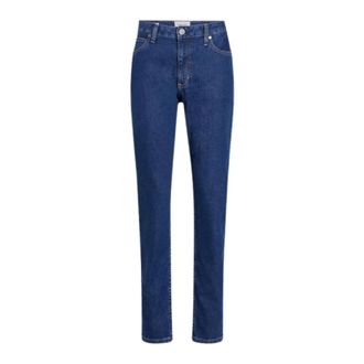 Calvin Klein Slim Mid Blue Jeans - - Jeans - Damen - Blau - W30 L30
