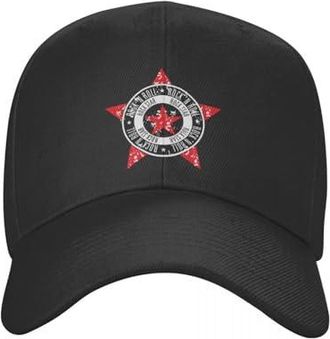 Generic Casquette de baseball tendance symbole de musique rock star casquette de baseball unisexe adulte m&eacute;tal lourd r&eacute;glable papa chapeau femme homme cadeau 
