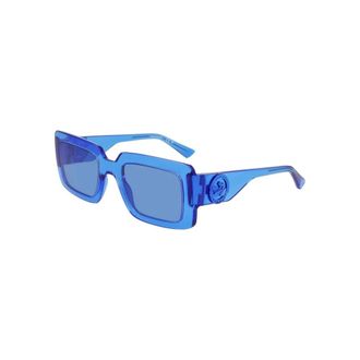 Longchamp Femme, Accessoires, Bleu, Taille: ONE Size Injected Frame Lunettes de soleil